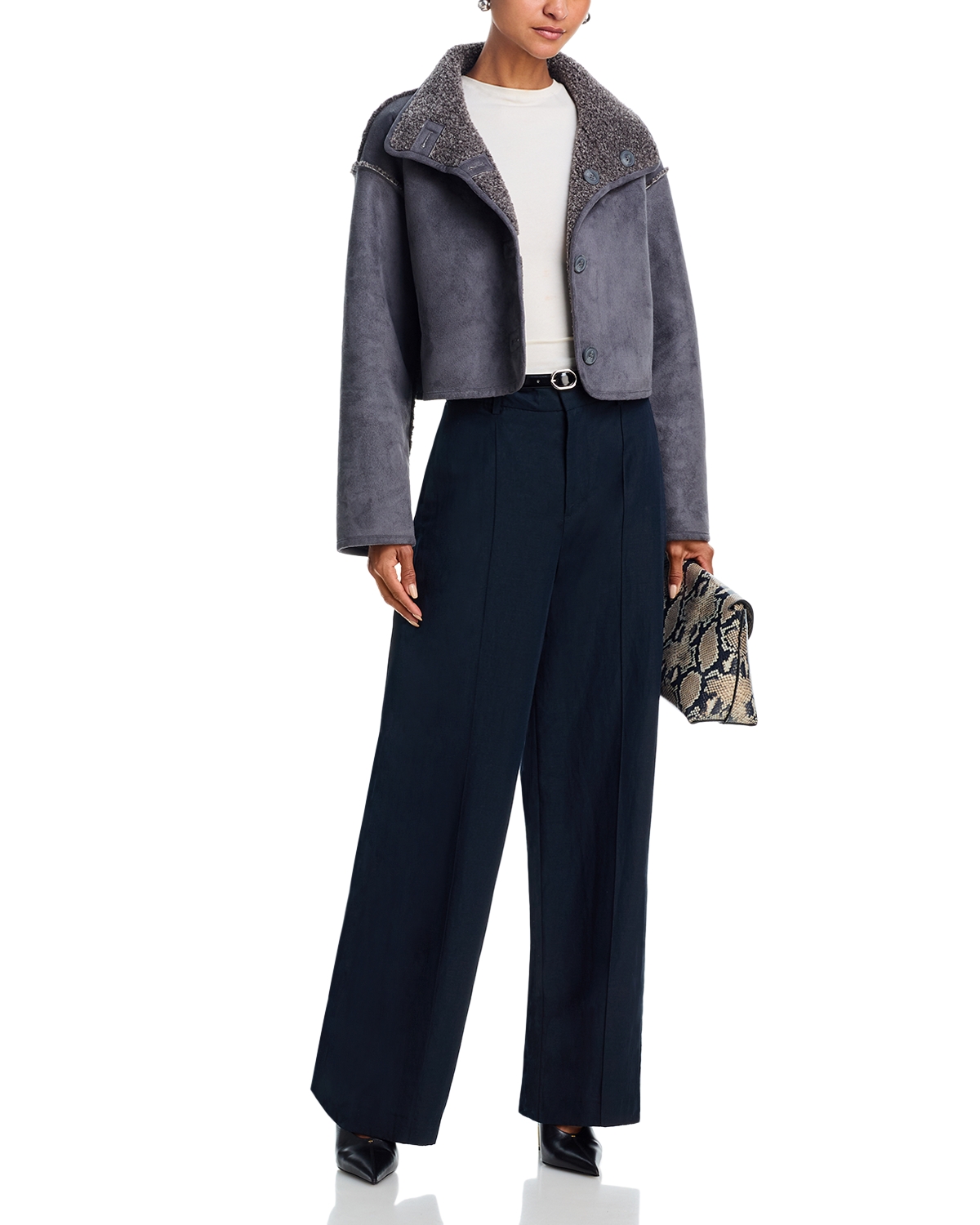VELVET BY GRAHAM & SPENCER Velvet By Graham & Spencer Esme Cropped Jacket